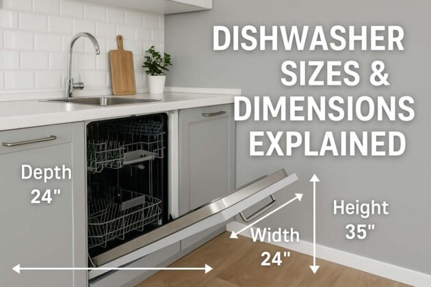 Dishwasher Sizes and Dimensions Explained - Online Buyer Review - Real ...