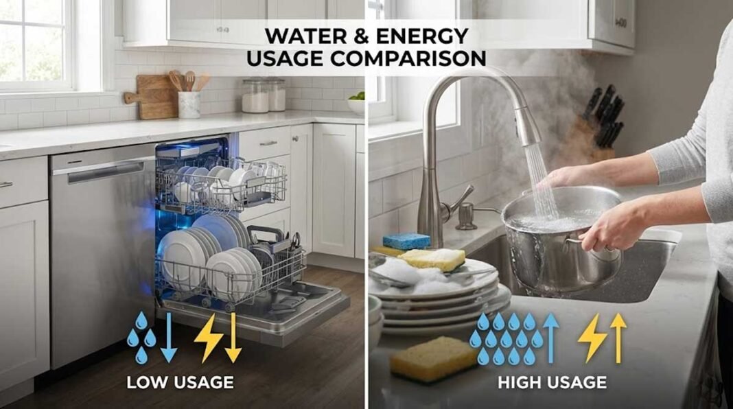 Dishwasher vs Hand Washing: Which Uses Less Water and Energy?